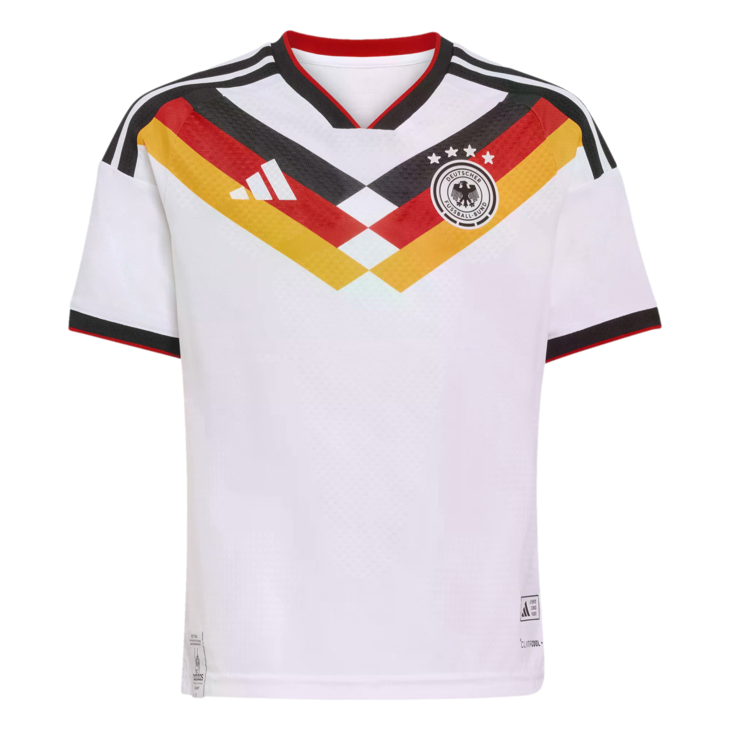 Adidas Germany 2026 Youth Home Jersey Soccer JZ4560 White – Stefans Soccer