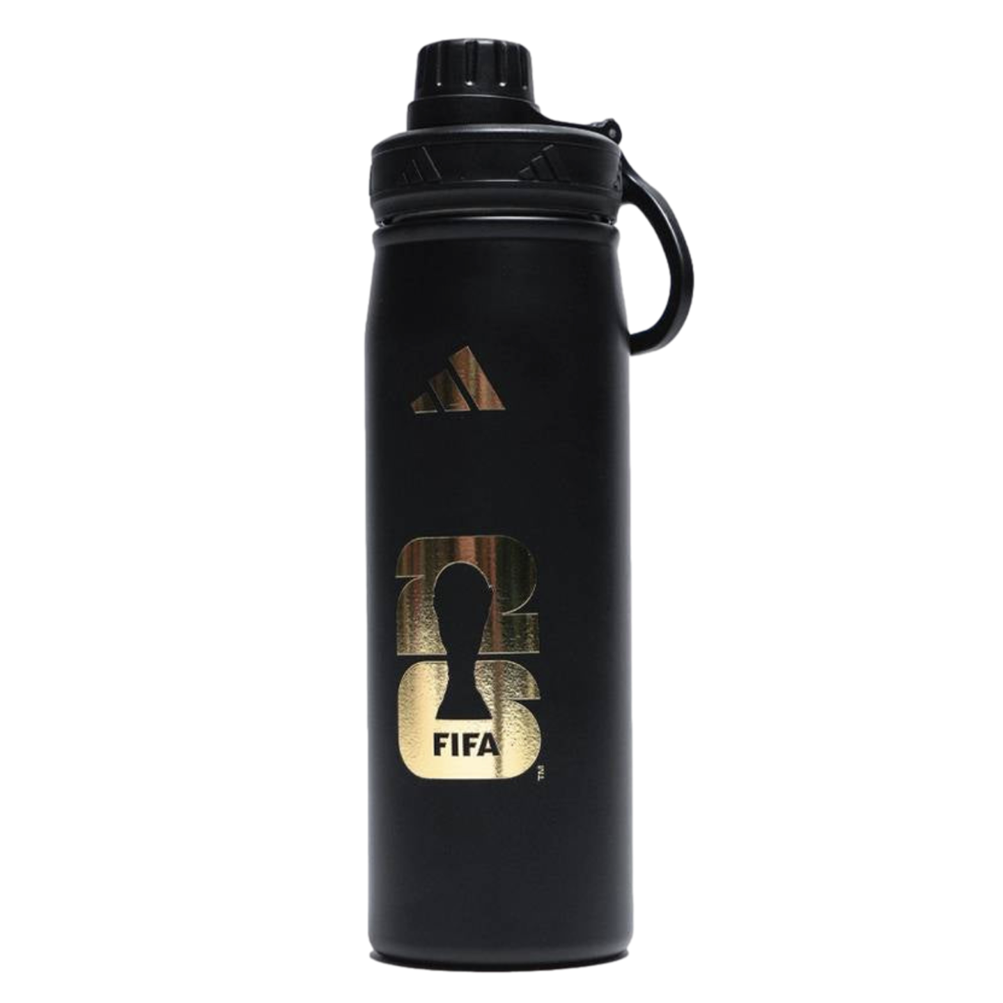 World Cup 2026 Official Emblem Metal Water Bottle Soccer KF1572 Black ...