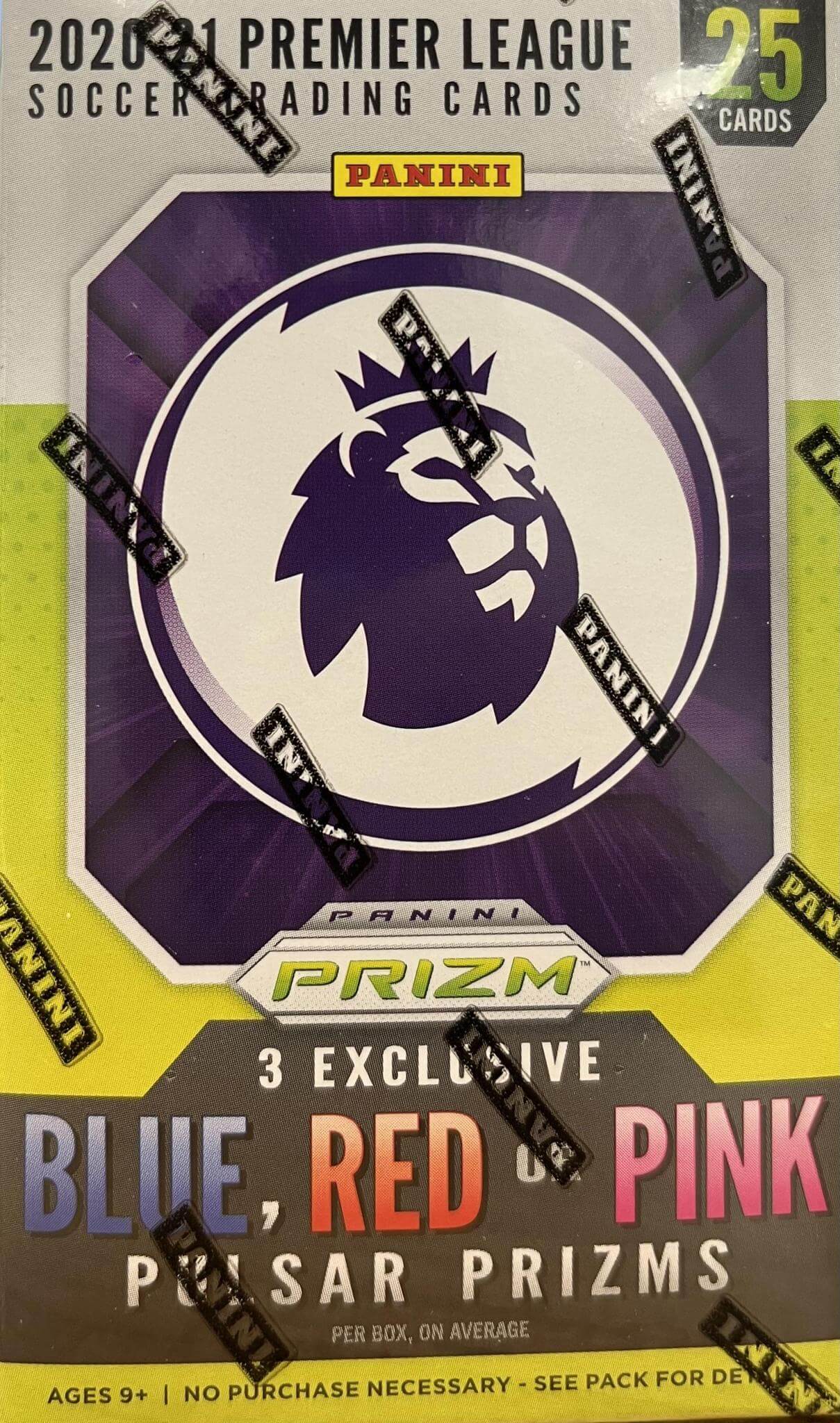 Panini Prizm 2020-2021 Premier League Soccer Cereal Box Trading Cards ...